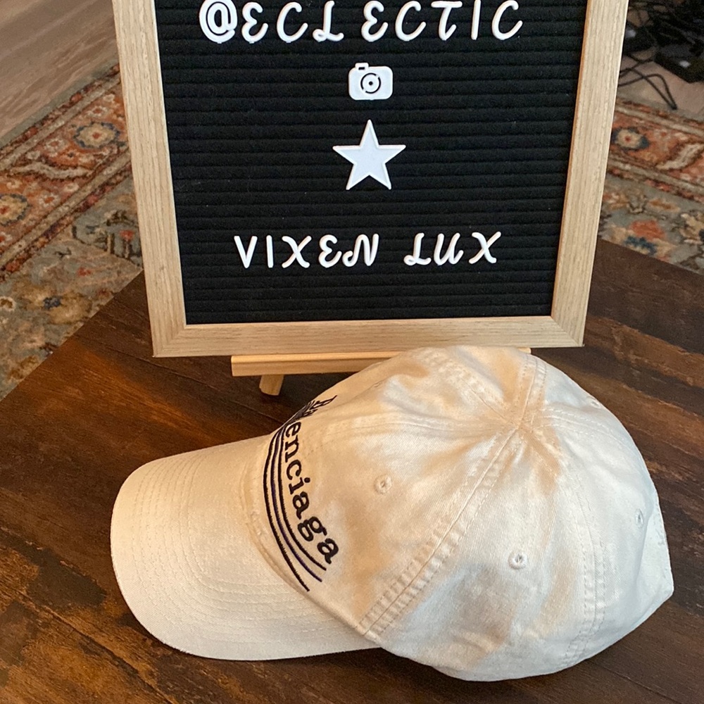 Balenciaga Political Campaign Destroyed Hat - Gem